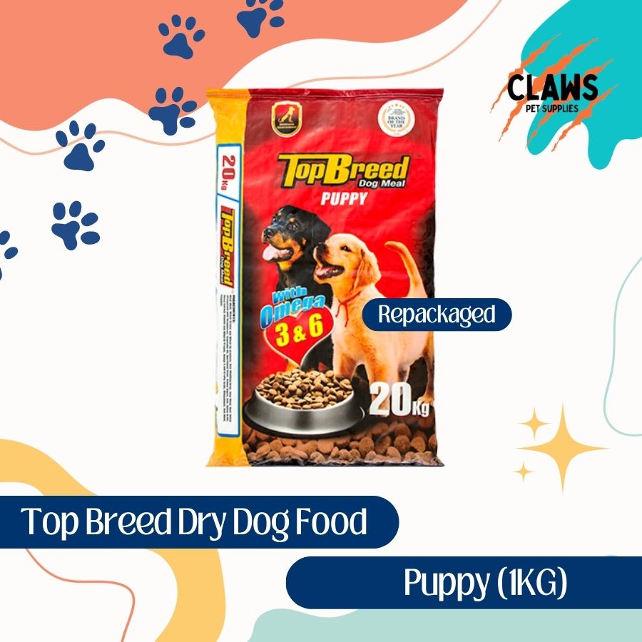 TopBreed Dog Food (Puppy) [1kg repack] | Shopee Philippines