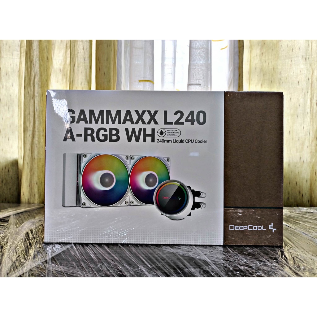 DEEPCOOL GAMMAXX L240 A-RGB WHITE LIQUID CPU COOLER | Shopee Philippines