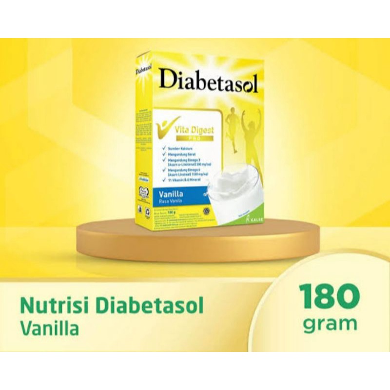 Diabetasol Vanilla 180g | Shopee Philippines
