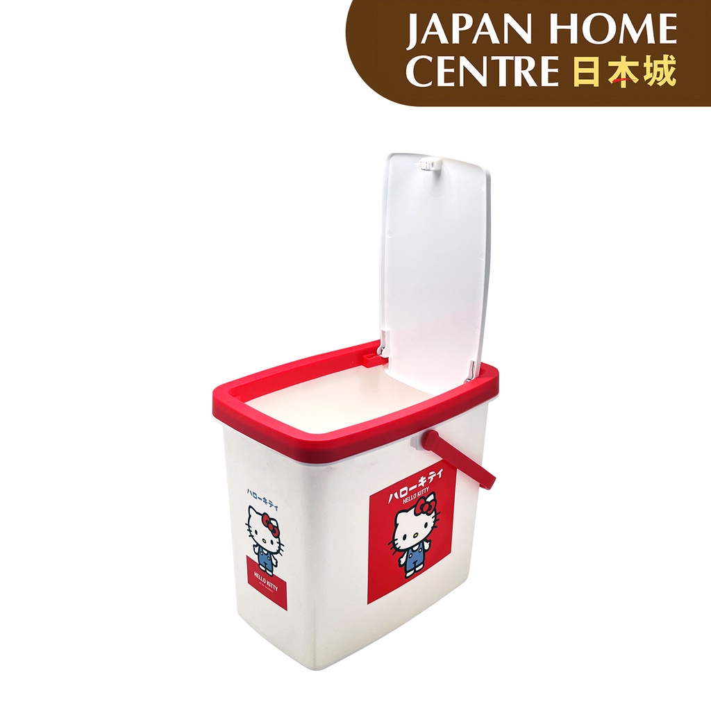 Hello Kitty Trash Can with One Push Lid [Japan Home] | Shopee Philippines