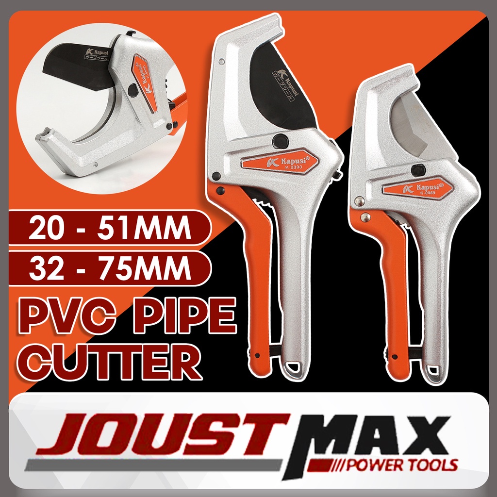 Japan Kapusi 51MM / 75MM PPR Pipe Scissor PVC Water Fast Shear Clipping ...