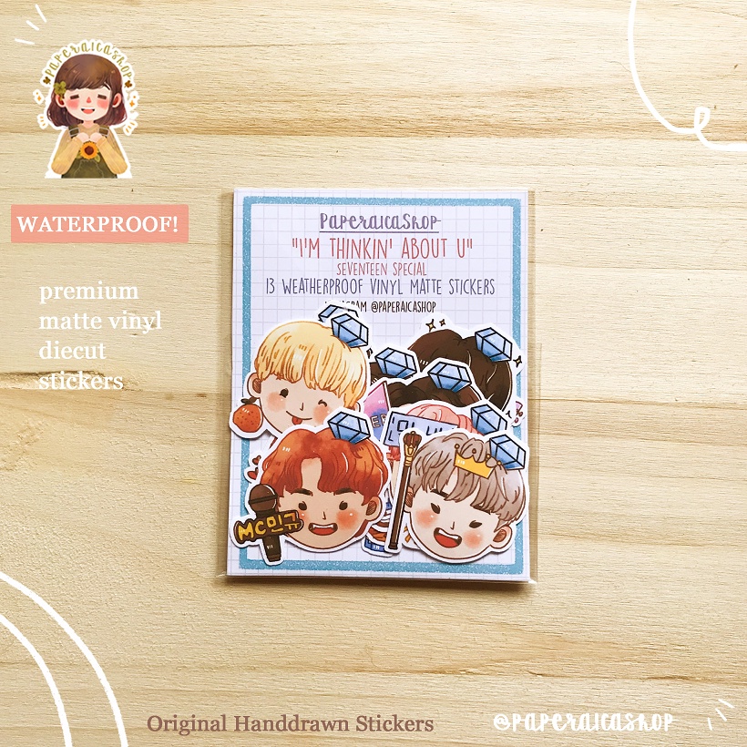 I'm Thinkin' About You Sticker Pack, KPOP Sticker Pack, 17 Kpop Laptop ...