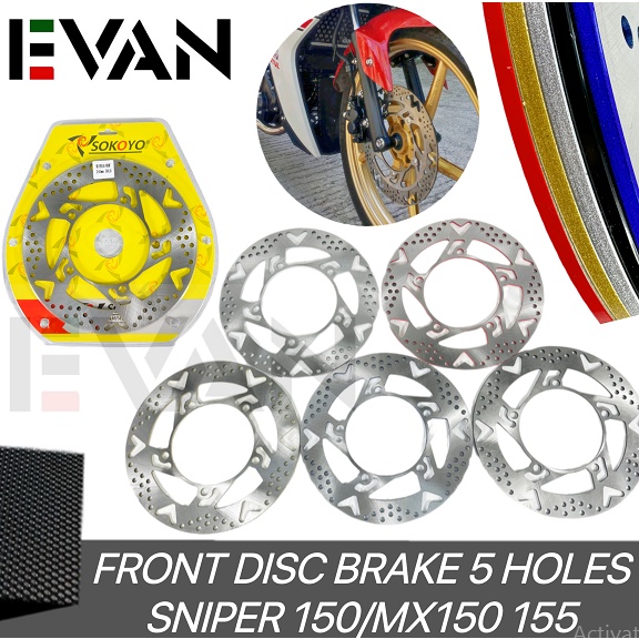 Front Disc Brake For Sniper 150/MX Sniper 150 155 Made in Thailand ...
