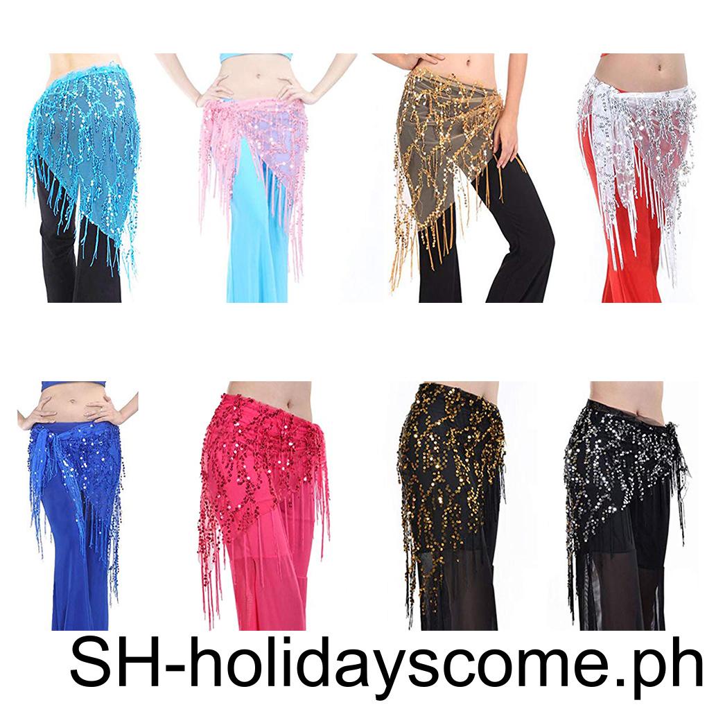 Adults Belly Dance Hip Scarf Decorations Accessory Belt Skirt ...