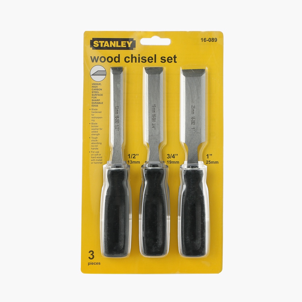 Stanley 3pc. Wood Chisel Set | Shopee Philippines