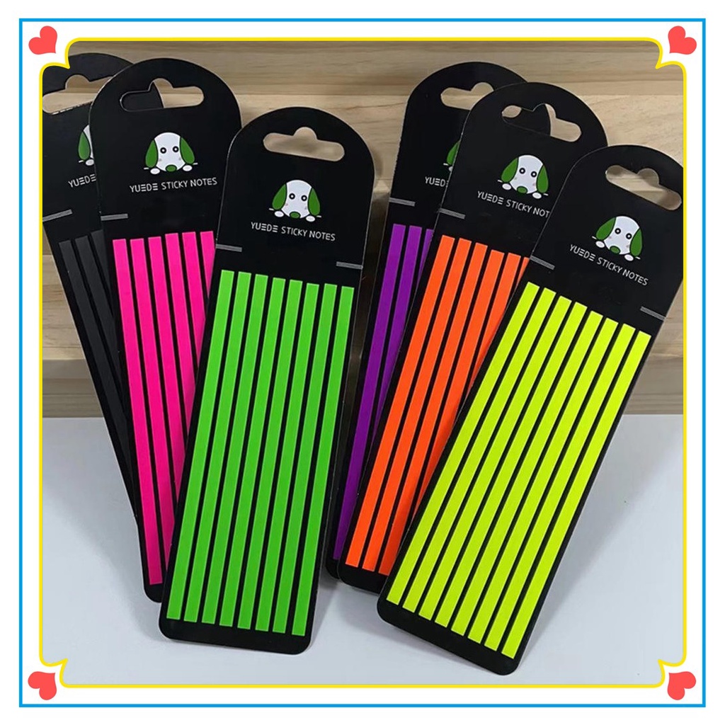 Decorative Page Marker Index Label, Transparent Highlighter Adhesive ...