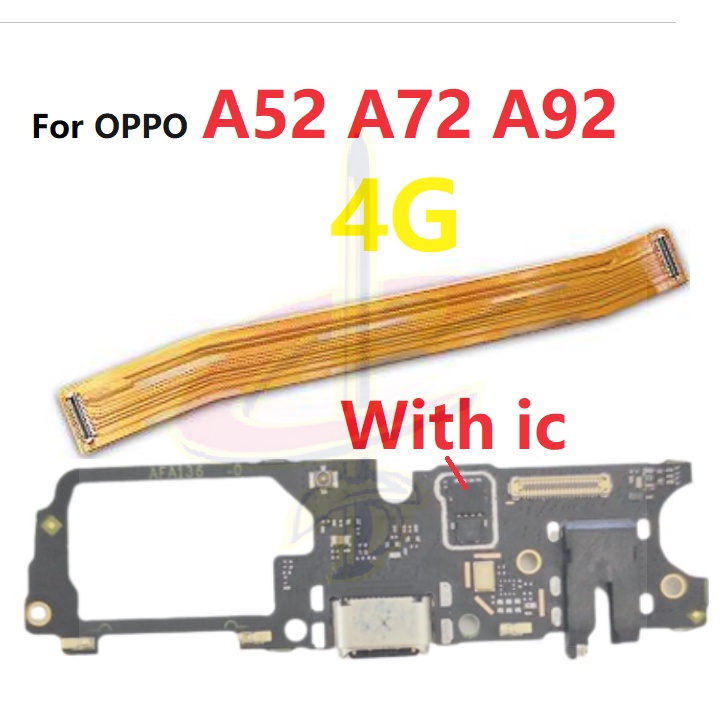Charging board Main borad motherboard flex cable for OPPO A52 A92 4G ...