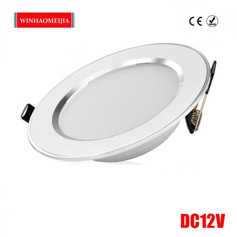 DC 12V Led Downlight 6W 9W 12W 15W 24W LED Ceiling Recessed Grid ...