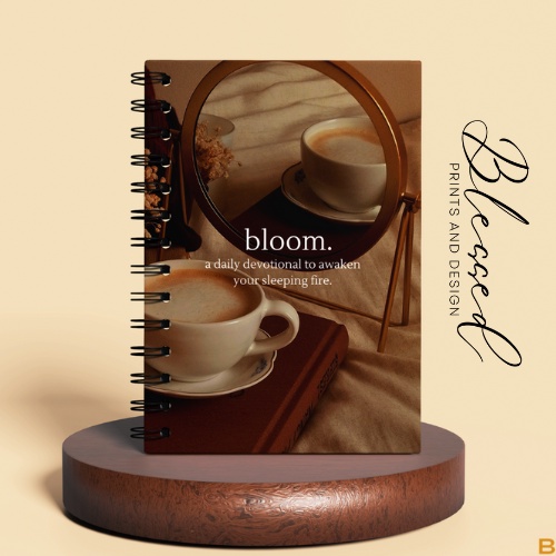 BlessedPrints Bloom Devotional Journal Devotional Notebook for ...