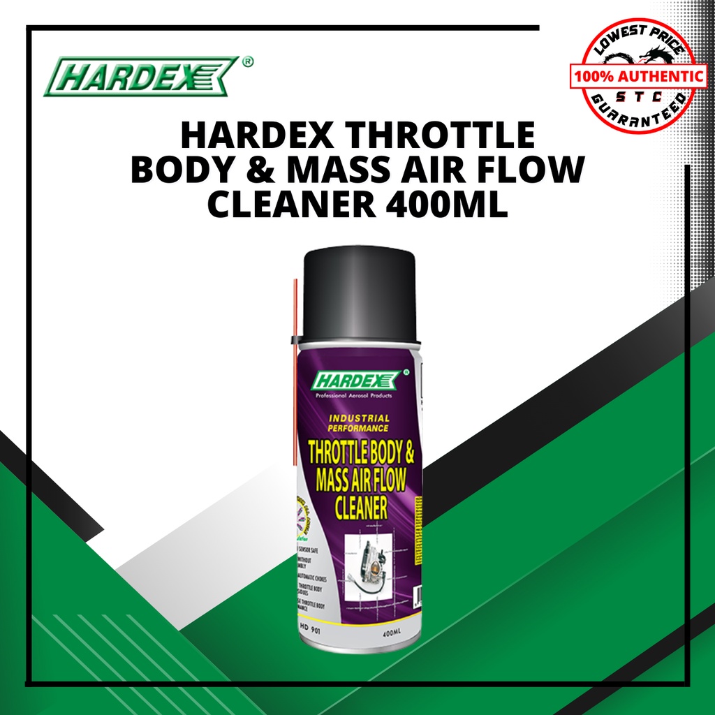 HARDEX Throttle Body & Mass Air Flow Cleaner 400mL | Shopee Philippines
