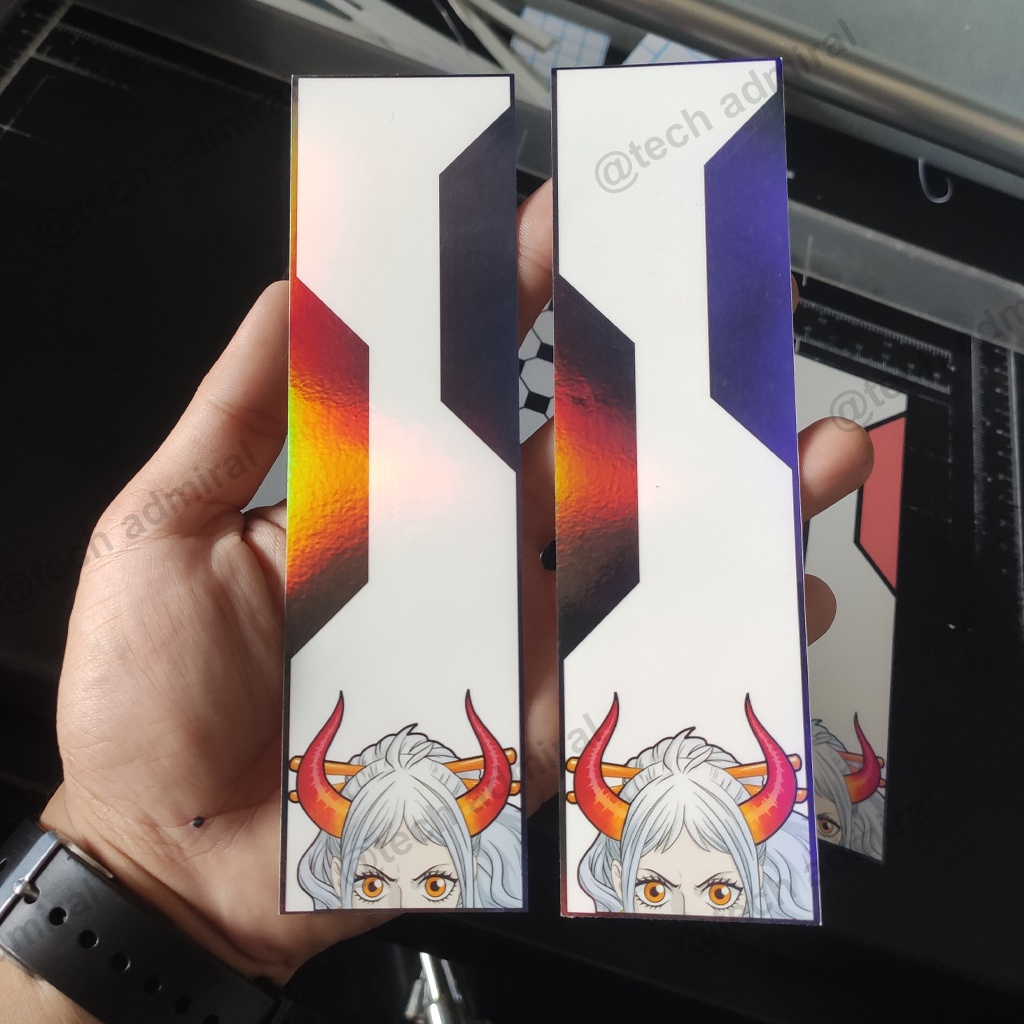 Top Box Sticker Waterproof Yamato Peeking One Piece (HOLOGRAPHIC ...