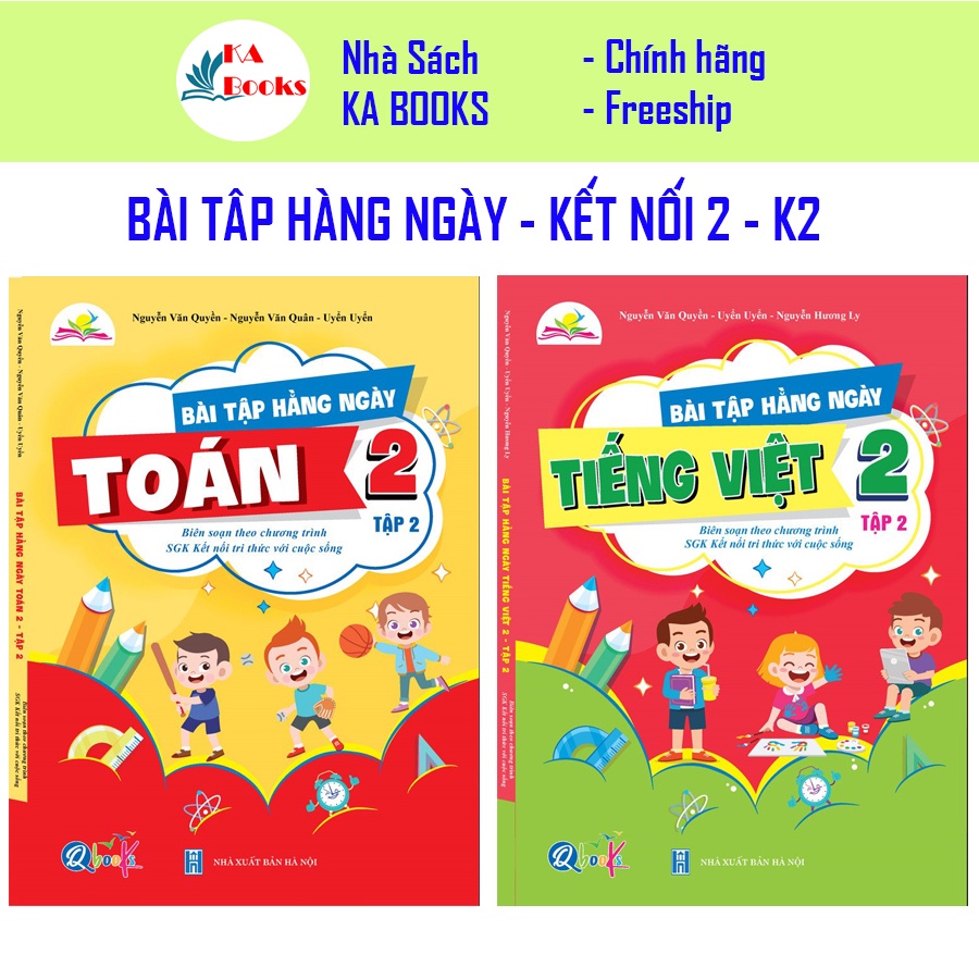 TRI Book - Daily Exercise Combo Math and Vietnamese Grade 2 - term 2 ...