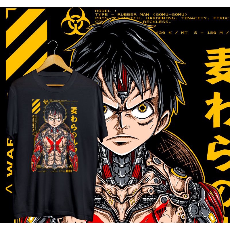 T,SHIRT MECHA LUFFY ONE PIECE GUYS | Shopee Philippines