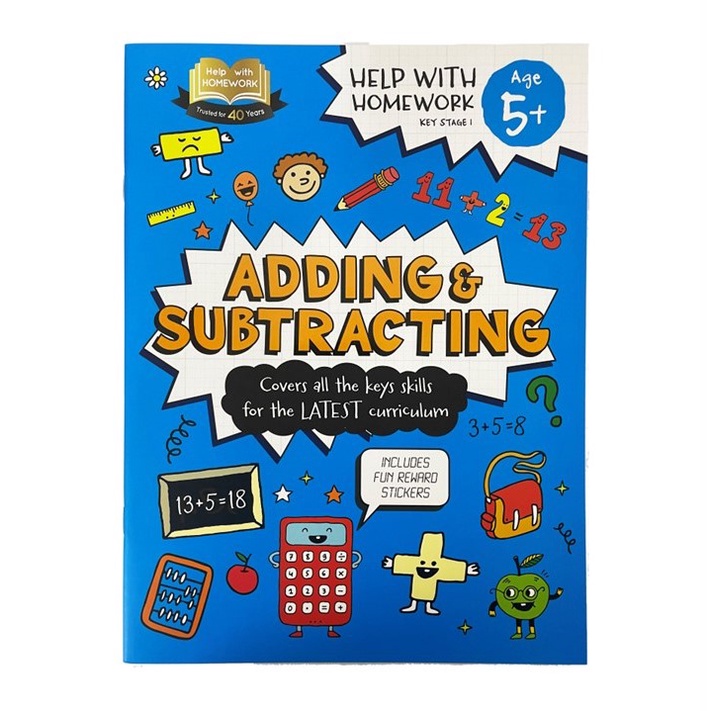 Learn Addition & Subtraction Educational Workbook for Kids (Age 5 ...