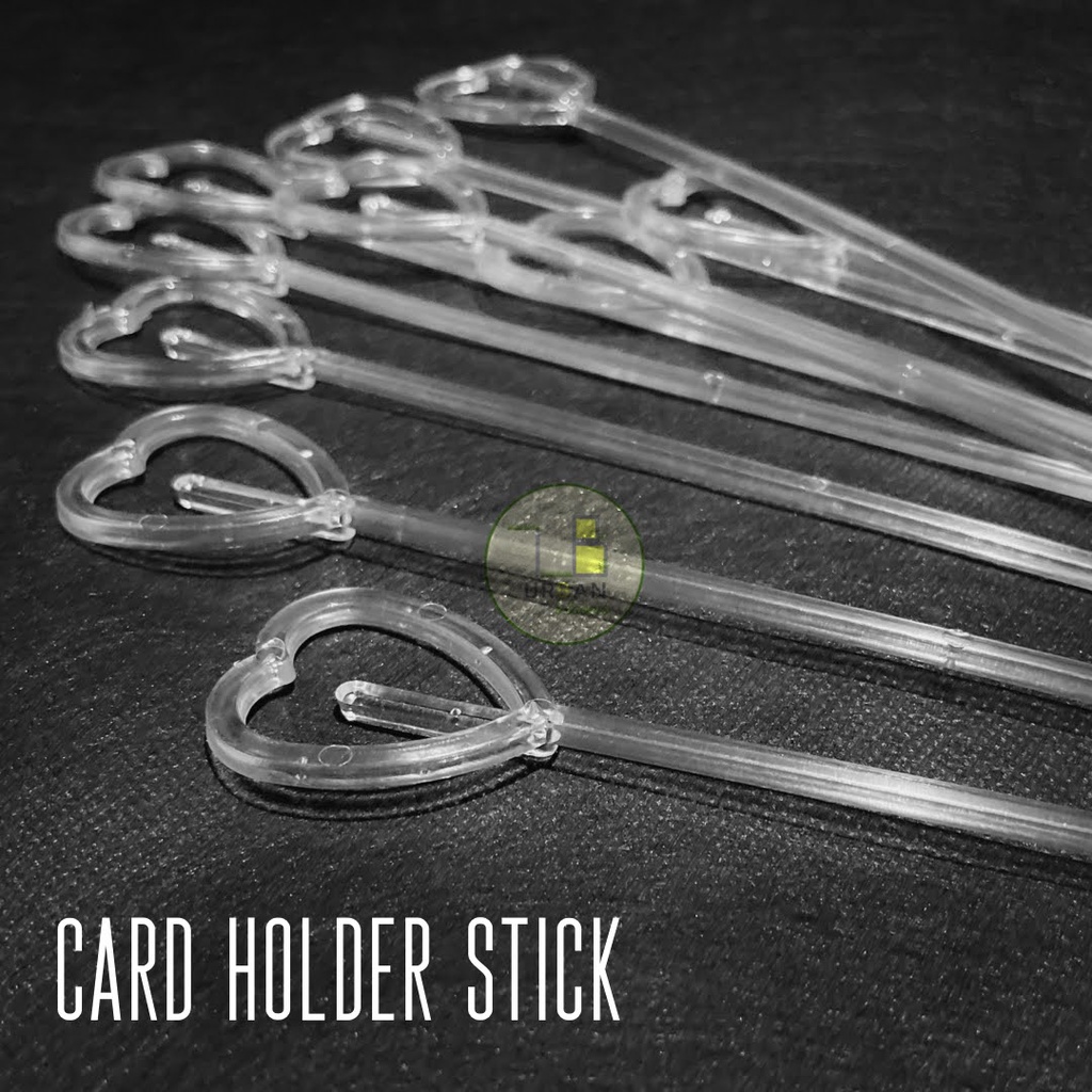 Plastic Floral Pick, Flower Stick, Cardholder, Cardette for Flower ...