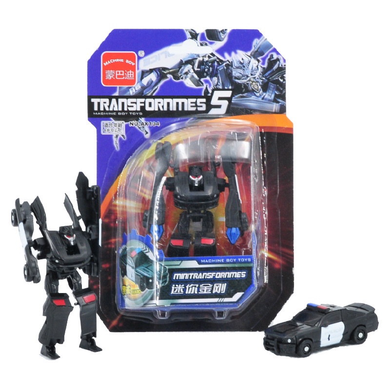 Mini Transformer Toy Optimus Prime Megatron Robots Car Kids Action ...