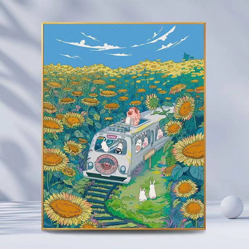 Nong Yang-30*40cm-paint by number kids-paint by number for kids-numbers ...