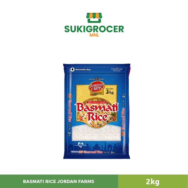Jordan Farms Basmati Rice 2kg | Shopee Philippines