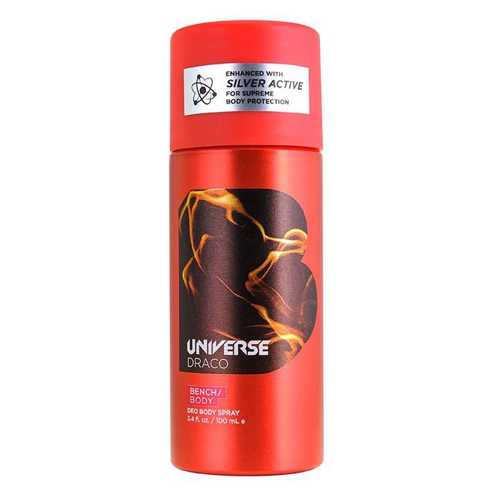 BENCH Universe Draco Deo Body Spray 100ml | Shopee Philippines