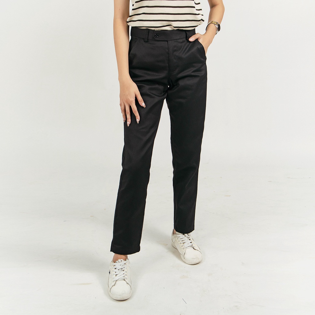 Tailored Cut Unisex Trousers with Pocket and Stylish Fit | Shopee ...