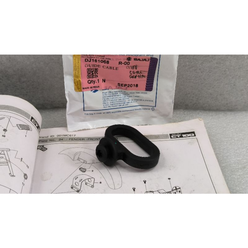 Guide Cable Fender CT100A,B,C CT125 Genuine | Shopee Philippines