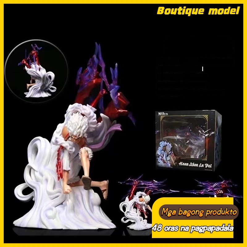 One Piece Magic Day Luffy Nika Five-Speed Boxed Figure Doll Decoration ...