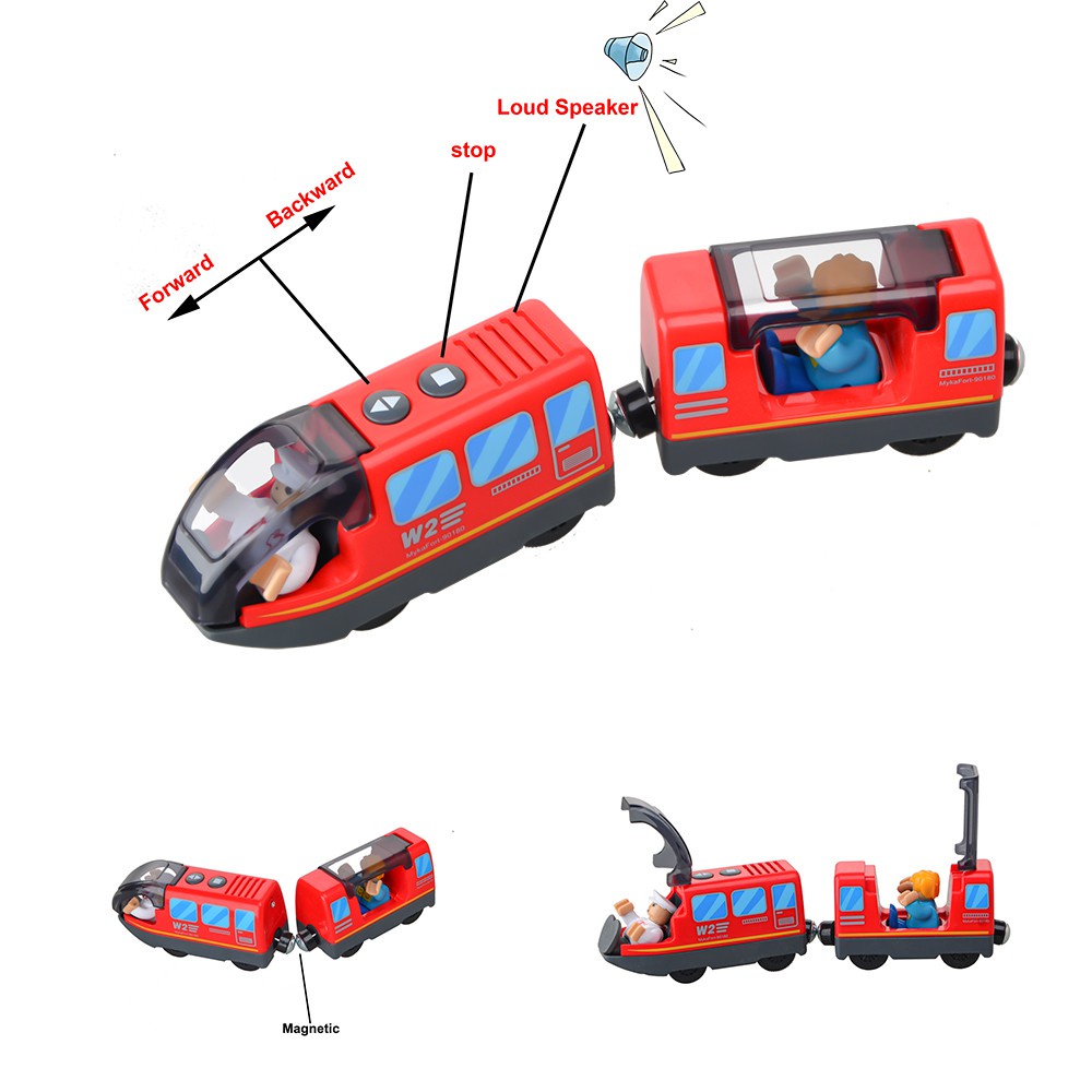 Battery Operated Action Locomotive Train (Magnetic Connection ...