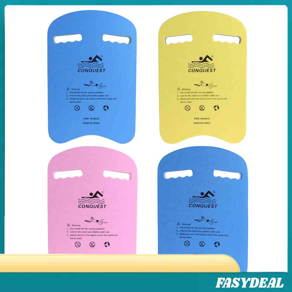 EVA Back Float Kickboard Swimming Training Aid Plate Board for Adult ...