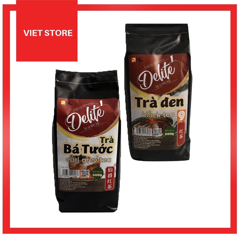 Viet Store Vietnam Delite Black, Earl Grey Tea (500g) Delicious Milk ...