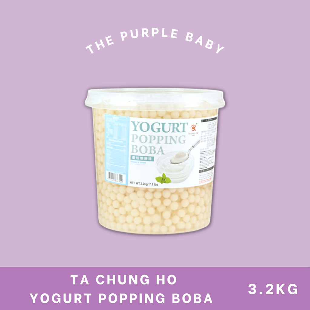 Ta Chung Ho / TCH - Yogurt Popping Boba 3.2kg | Shopee Philippines