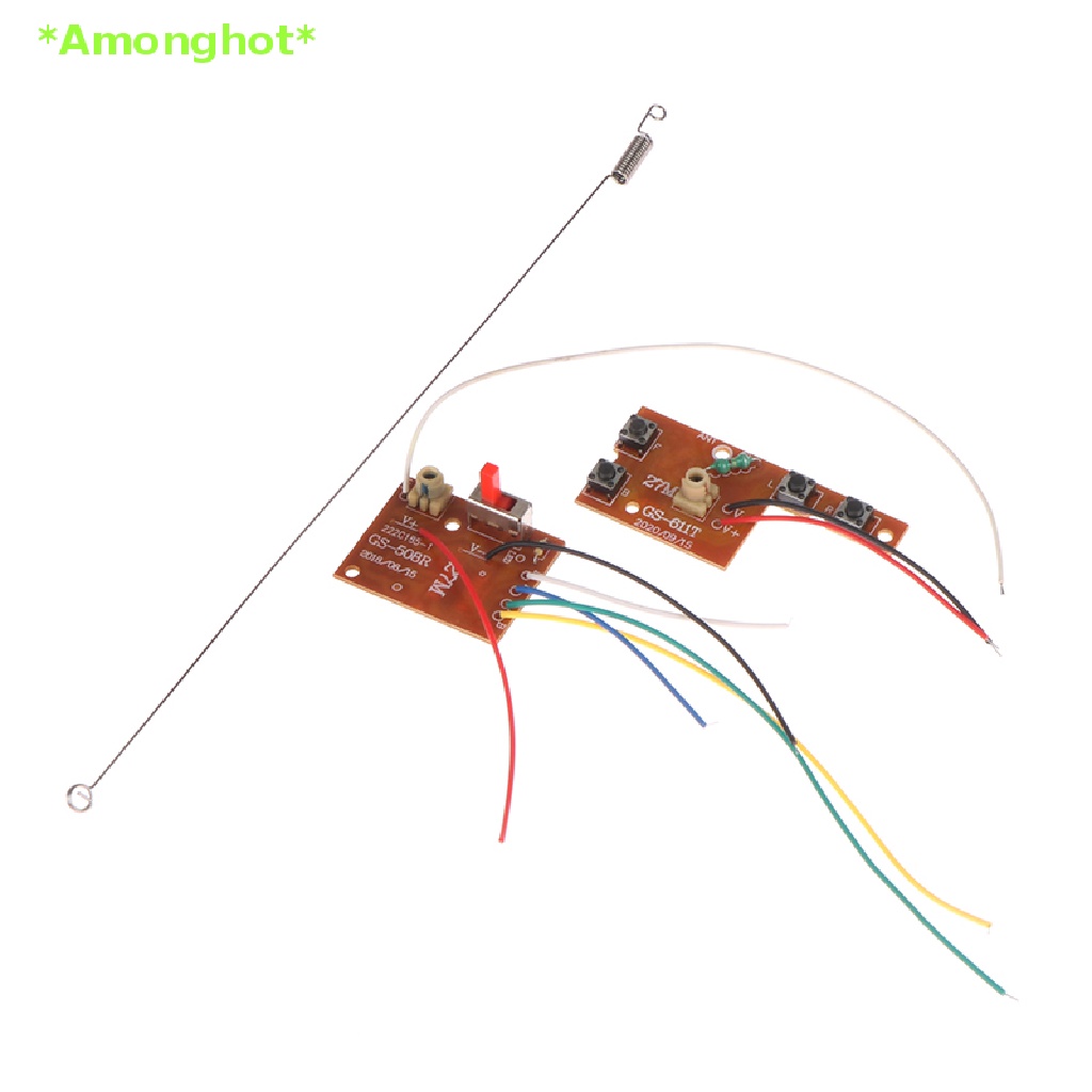 Amonghot> 4CH RC Remote Control 27MHz Circuit PCB Transmitter and ...