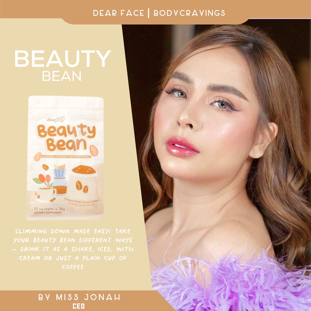 BEAUTY BEAN BY DEAR FACE PREMIUM KOREAN MOCHA SLIMMING, BEAUTY BEAN ...