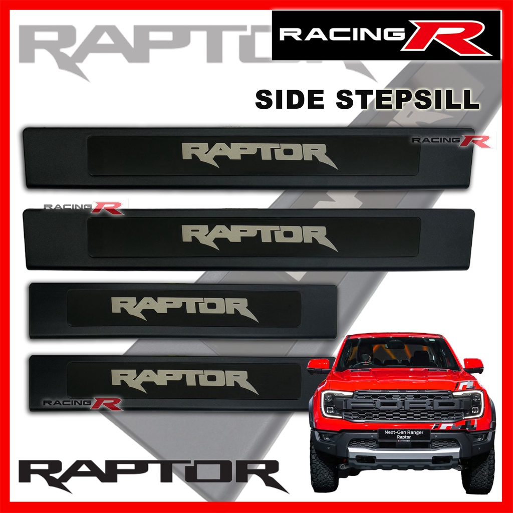 Ford Ranger RAPTOR 2019 to 2022 OEM Side Stepsill /Side Door Protector ...