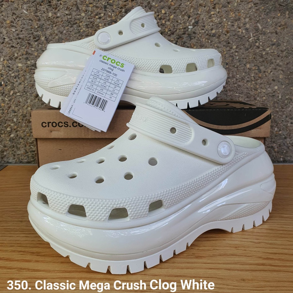 ONHAND 350. Classic Mega Crush Clog White MEN/WOMEN Made in Vietnam ...