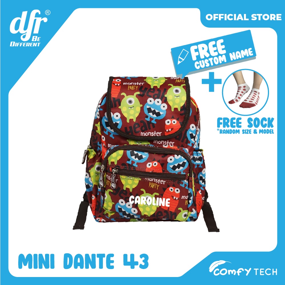 Dfr MINI DANTE Kindergarten School Bag MINI Size BACKPACK Waterproof ...