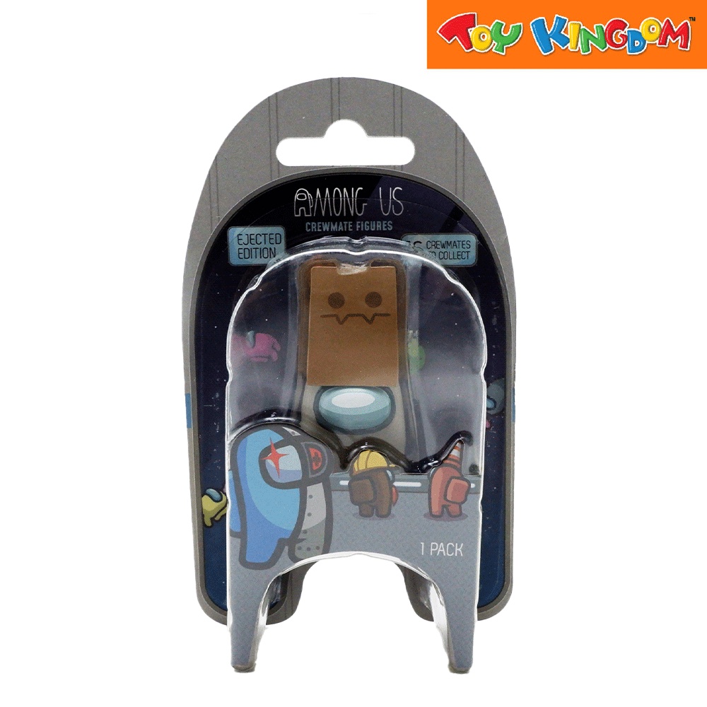 Among Us Crewmate Dark Gray Brown Figure | Shopee Philippines