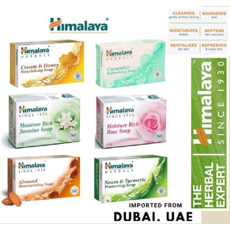 Himalaya Herbal Soap Imported | Shopee Philippines