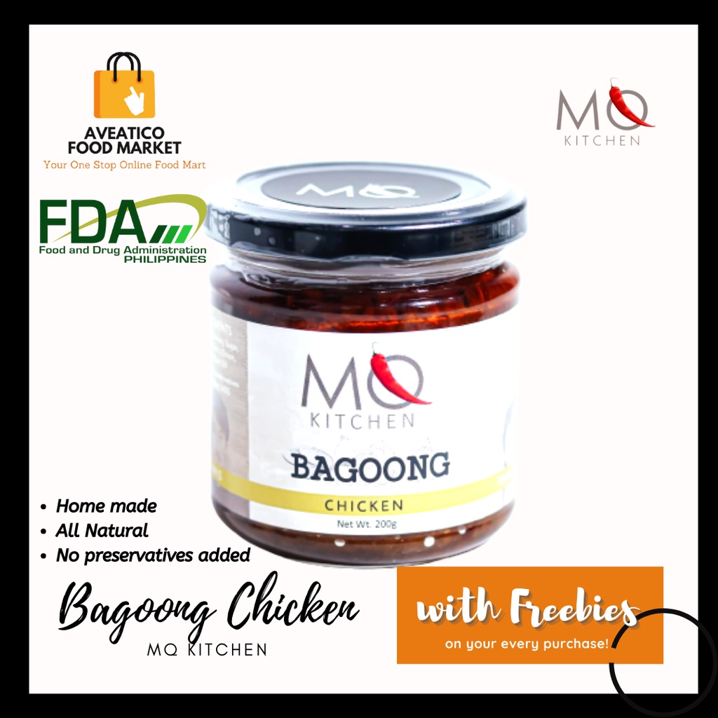 (COD) MQ KITCHEN Chicken Bagoong 200g ONHAND | Shopee Philippines