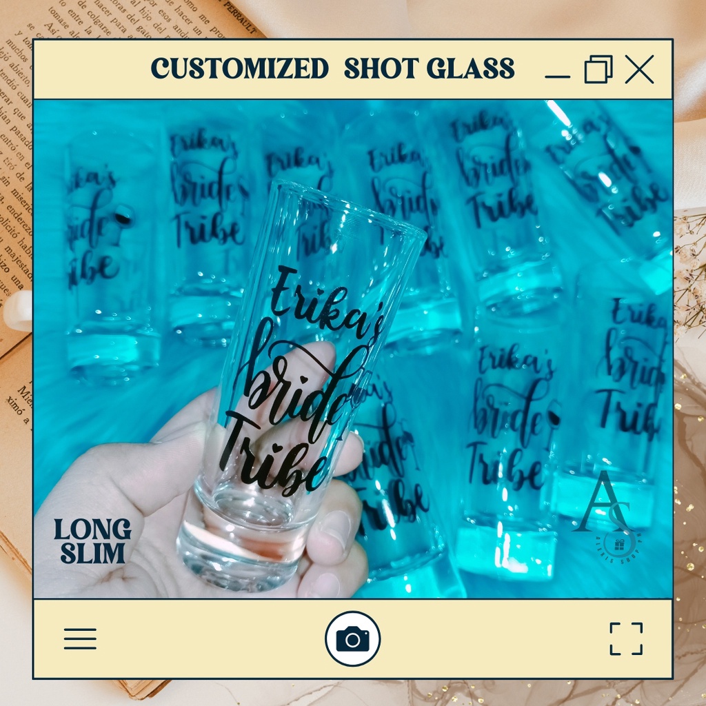 Customized | Personalized Shot Glass | Shopee Philippines