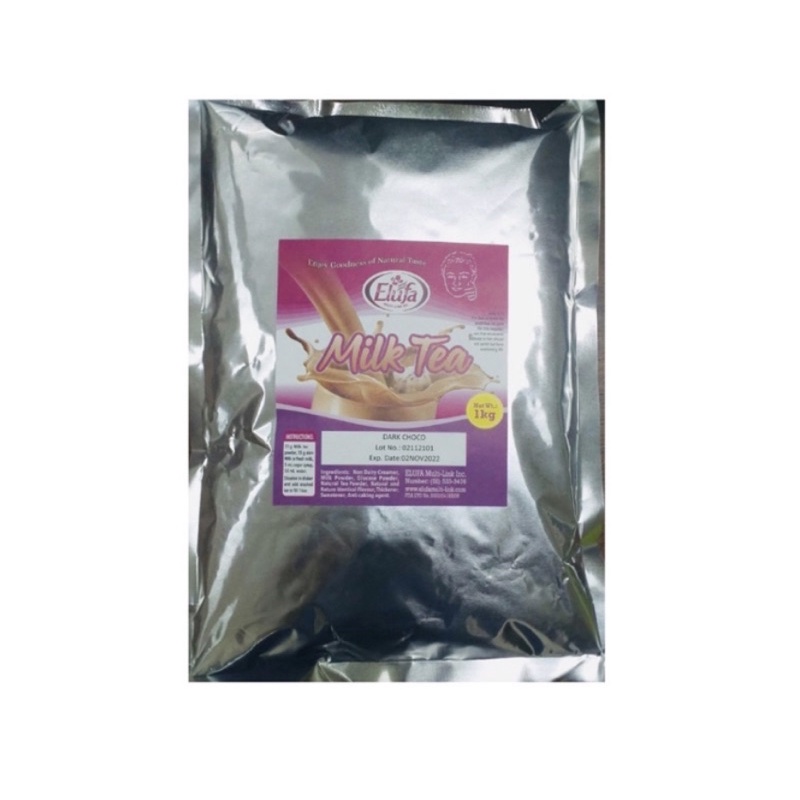 ELUFA MILKTEA POWDER - 1KG (SALTED CARAMEL, DARK CHOCO, COOKIES N CREAM ...