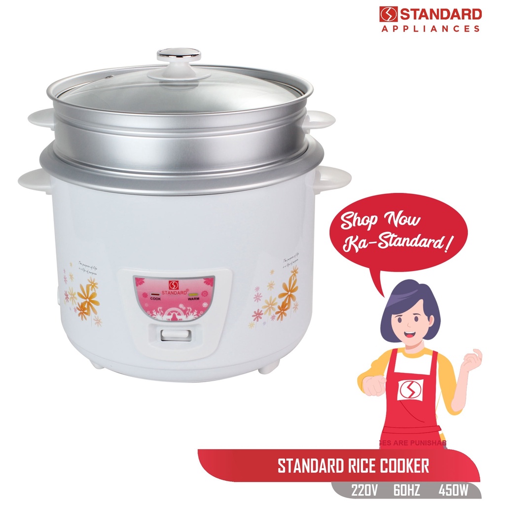 Standard Rice Cooker SSG-2.5L | 18 Cups 2.5L Rice Cooker with Steamer SSG2.5L SSG 2.5L | Shopee ...