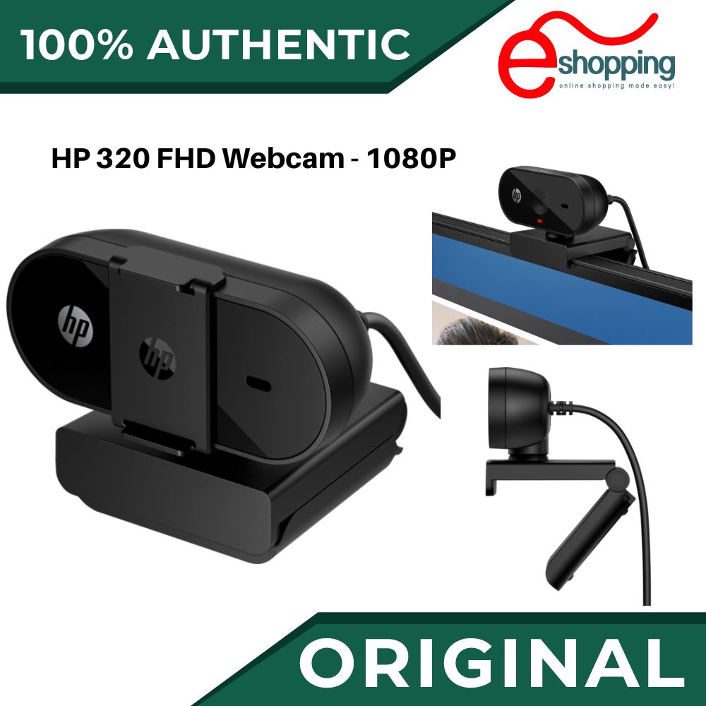 HP 320 FHD Webcam - 1080P | Shopee Philippines