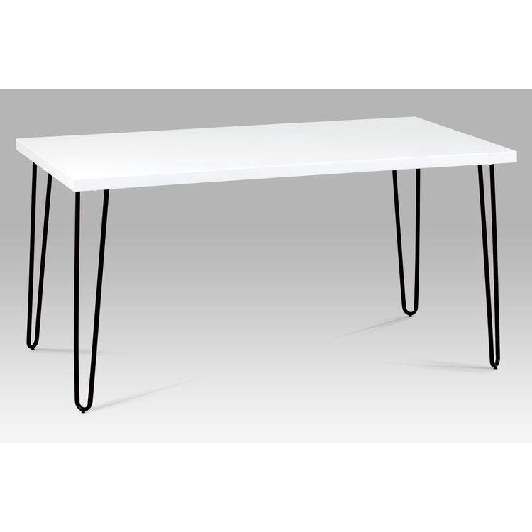 PUTIH White Minimalist Office table / Guest table / Modern Room ...