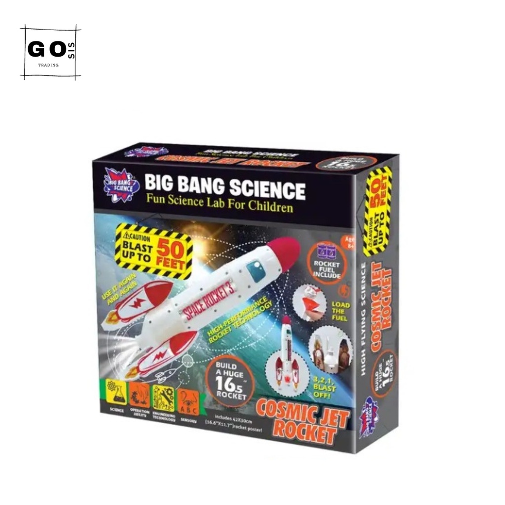 Cosmic Jet Rocket (Fun Science Lab for Children) | Shopee Philippines