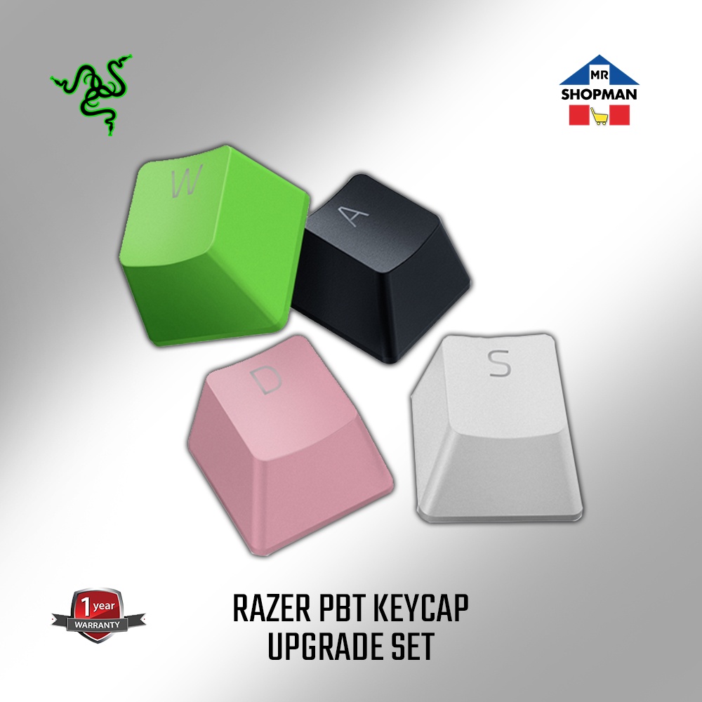 Razer PBT Keycap Upgrade Set Keycaps | Shopee Philippines