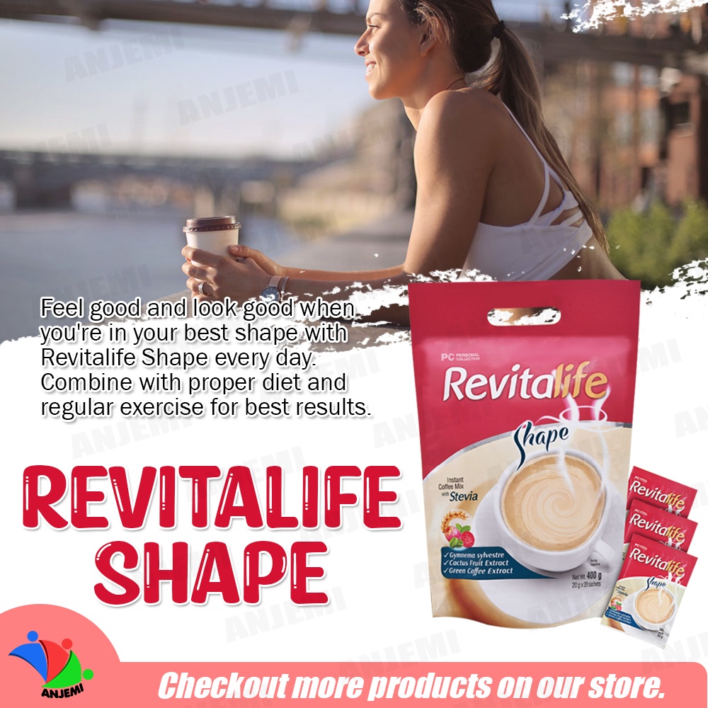 Personal Collection Revitalife Shape Instant Coffee with Stevia 20 ...