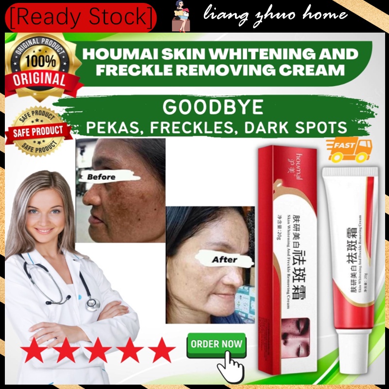 ORIGINAL Melasma Cream Pekas Remover Whitening Glass Skin Anti Freckles ...