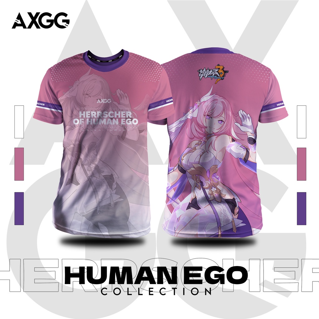 AXGG ' Honkai Impact Herrscher Collection ' Gaming Shirt | Shopee ...