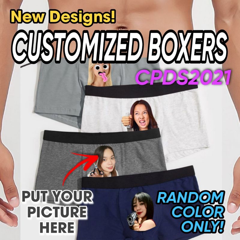 BOXER SHORTS CUSTOMIZED| PERSONALIZED | SURPRISE GIFT | FUNNY ...