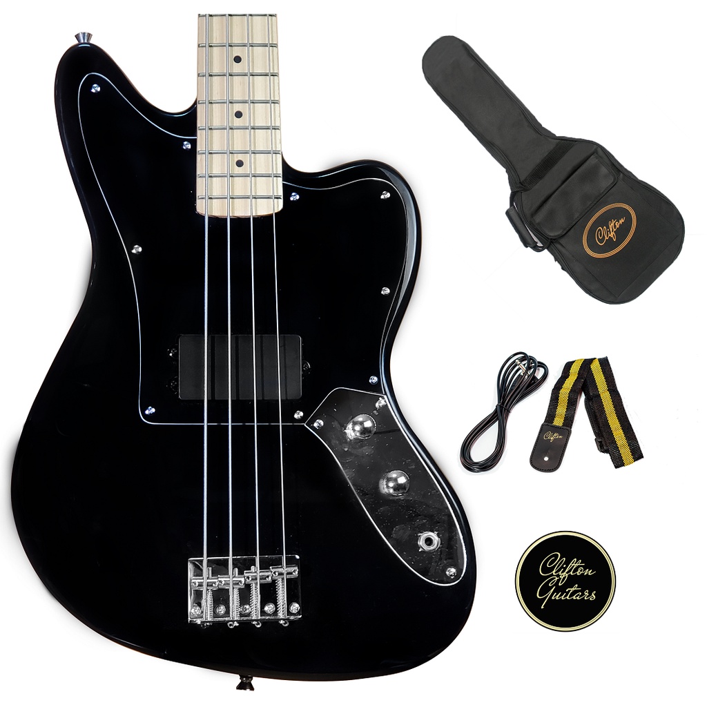 Clifton Jaguar Bass 4 Strings Black | Shopee Philippines